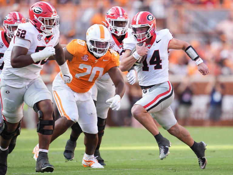 Tennessee vs Georgia highlights: Bulldogs win thrilling Week 3 game in ...
