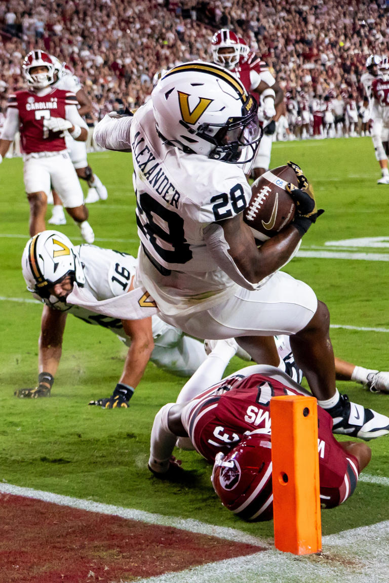 Seven mind-blowing numbers stemming from Vanderbilt football's win over ...