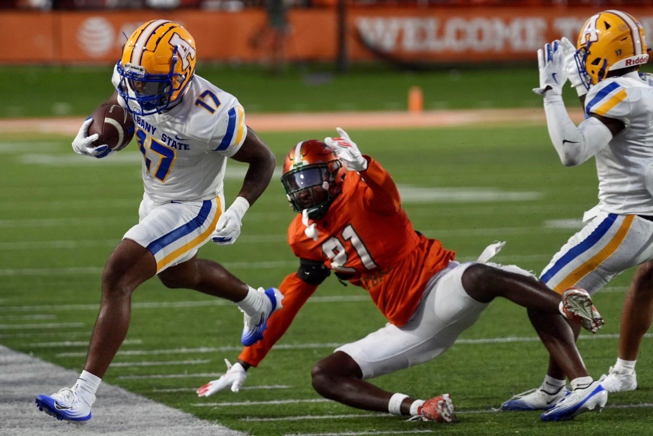 FAMU football vs Albany State final: Rattlers hold off Golden Rams in ...