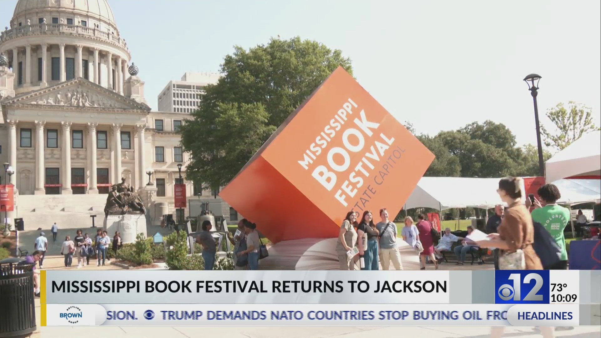 Thousands celebrate literary roots at Mississippi Book Festival