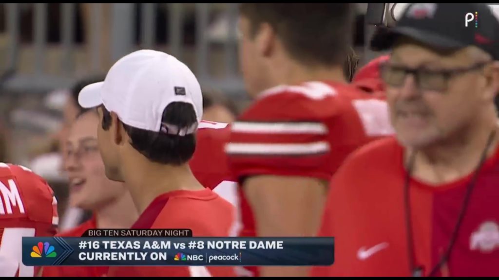 CFB announcers send unusual message to viewers