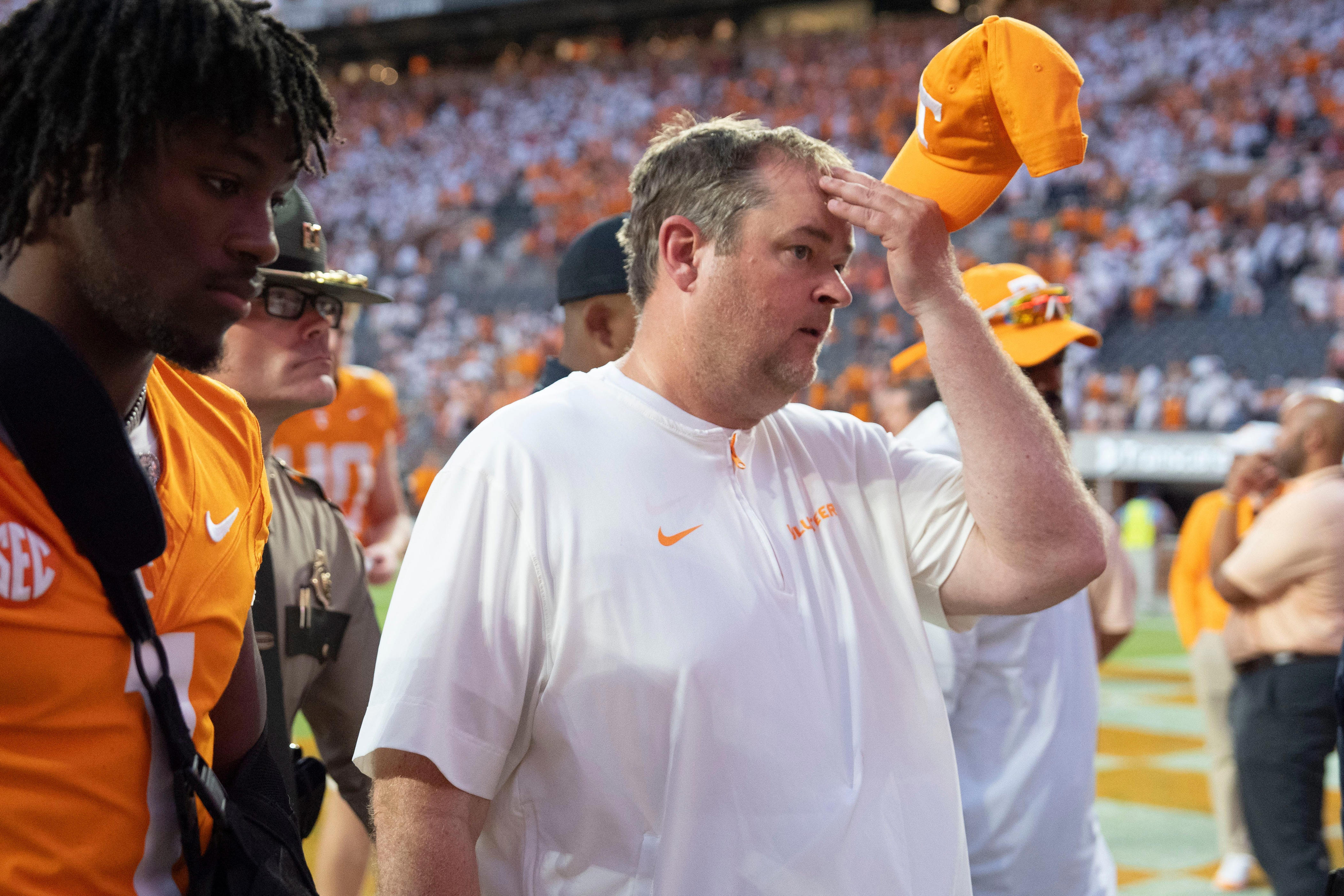 Tennessee coach Josh Heupel reflects on heartbreaking loss to Georgia