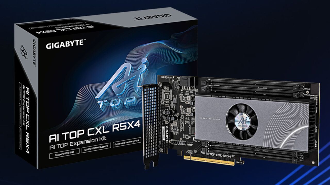 Gigabyte quietly releases a GPU-type card that adds 1TB RAM to your ...