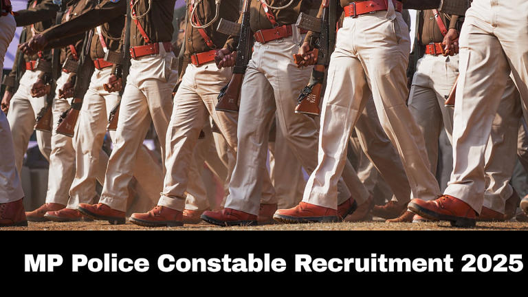 MP Police Constable Recruitment 2025: Registration Date For 7,500 Posts ...