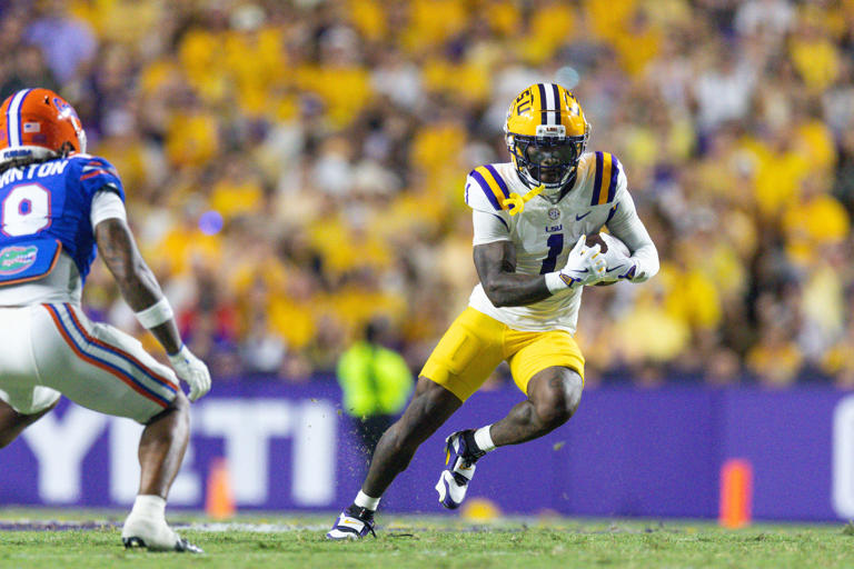 LSU football wideout indicates intention to leave LSU, turn pro