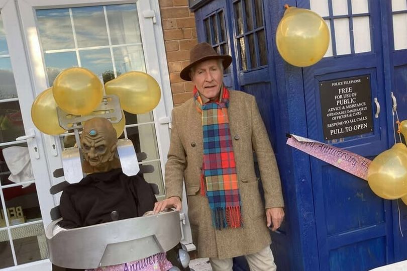Prop maker's bucket list dream to reunite Doctor Who legend with companion