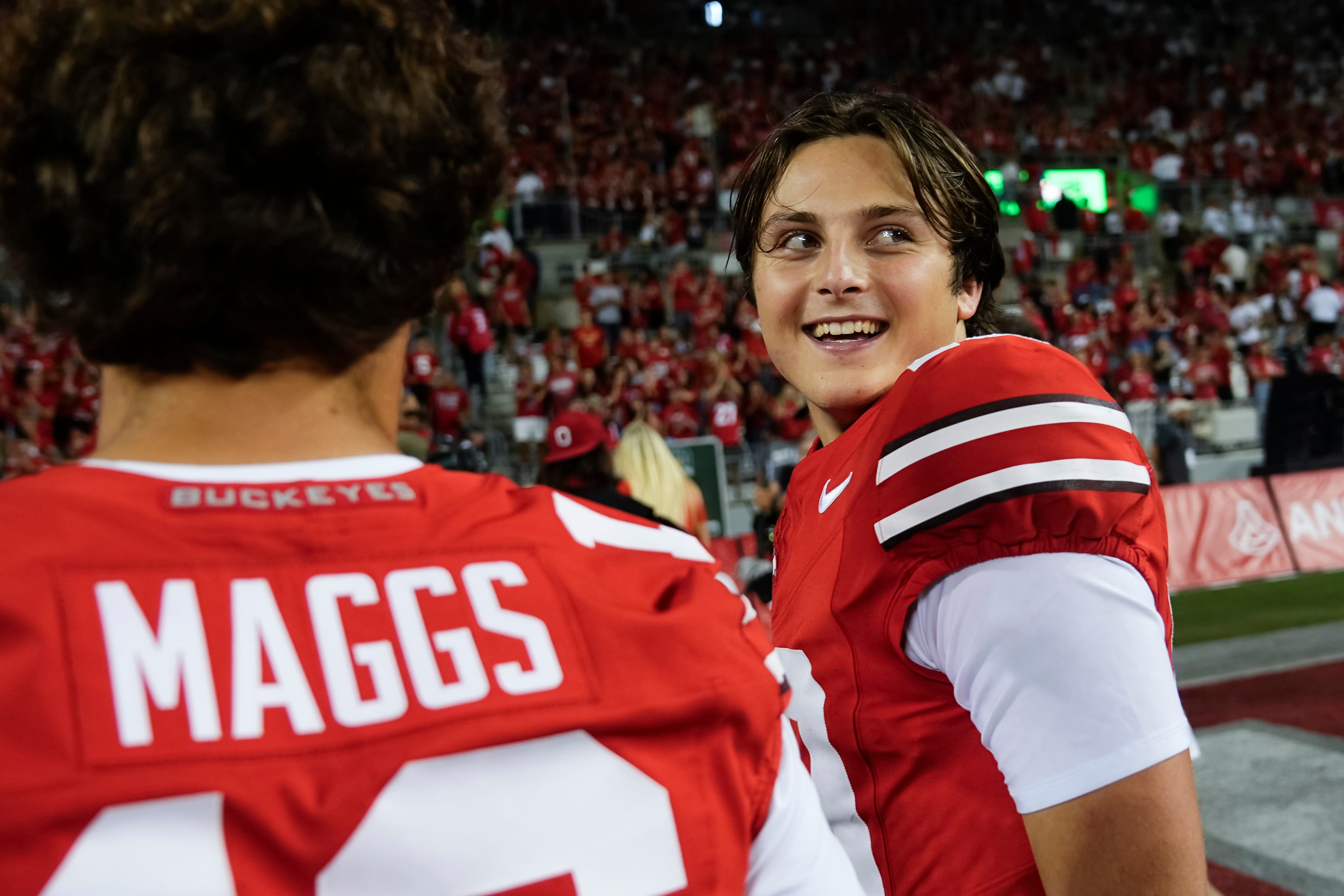 Ohio State quarterback Julian Sayin's connection to Maroon 5 on social ...