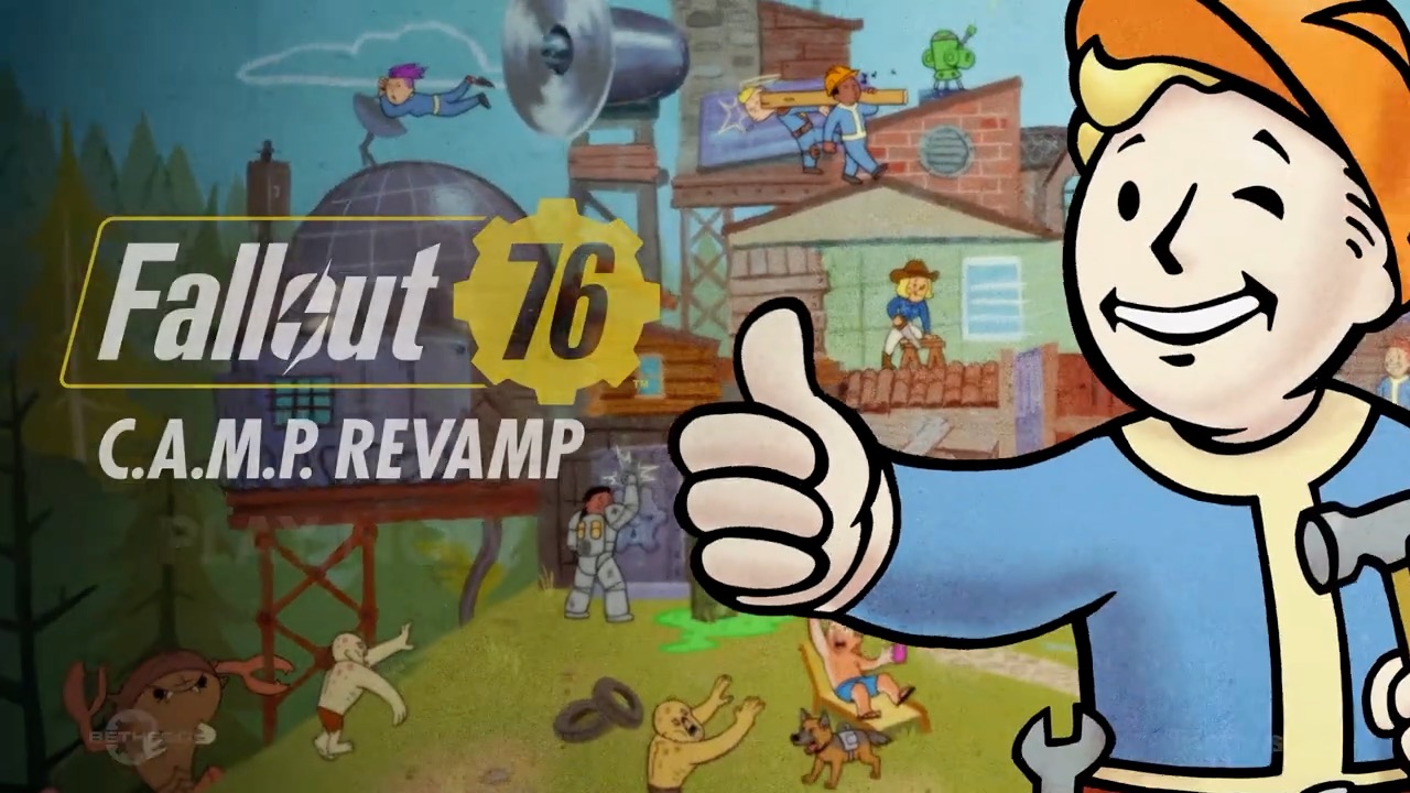 Fallout 76 Official CAMP Revamp Launch Trailer