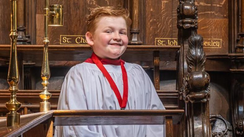 Boy, 10, only northerner chosen for famous choir