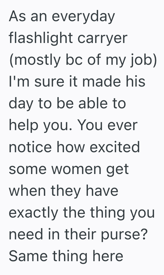 She Was Struggling Alone In The Dark With Her Tires, So A Kind Stranger ...