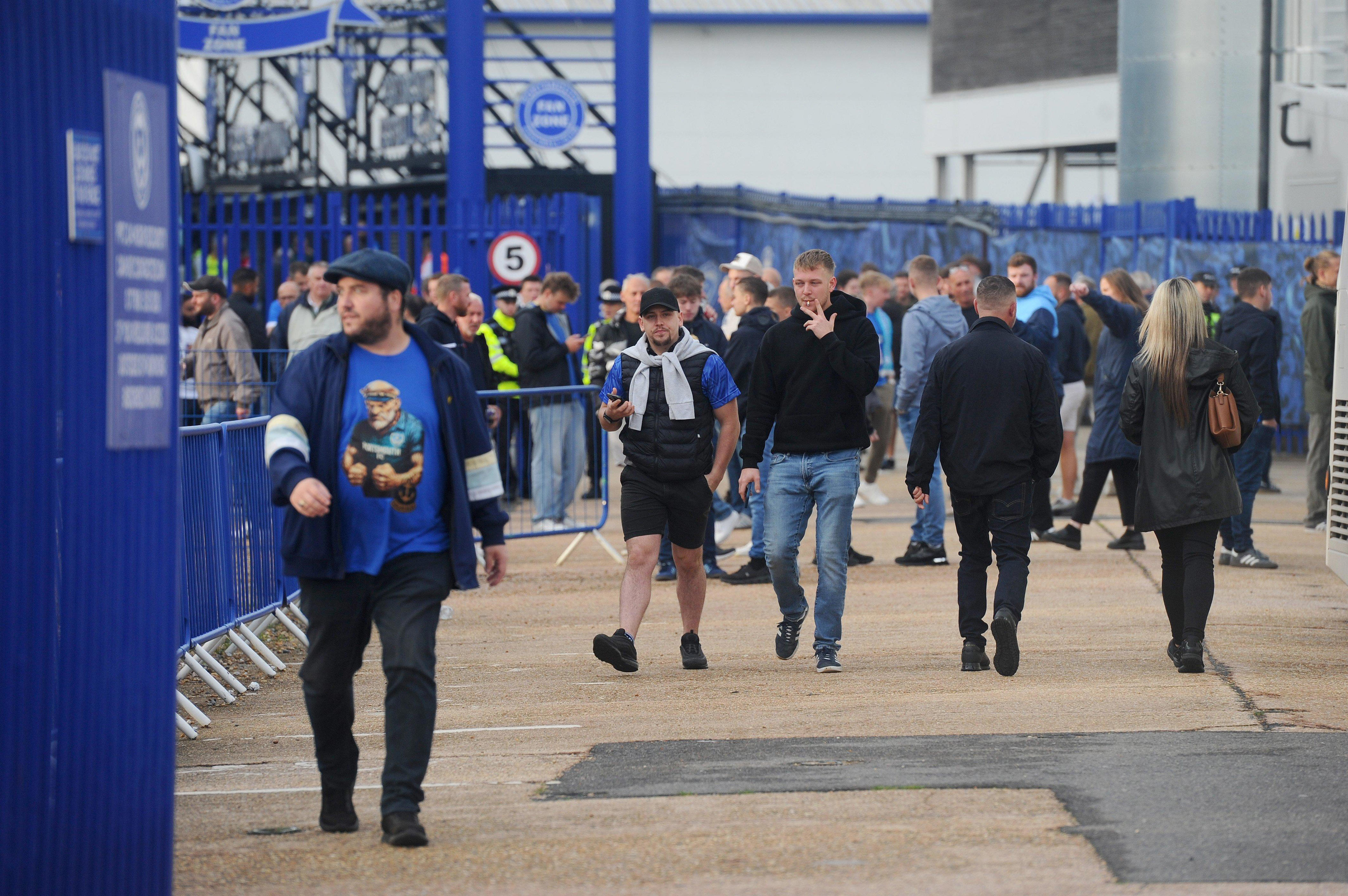 Portsmouth fans warned ahead of QPR, Charlton and Bristol City games ...