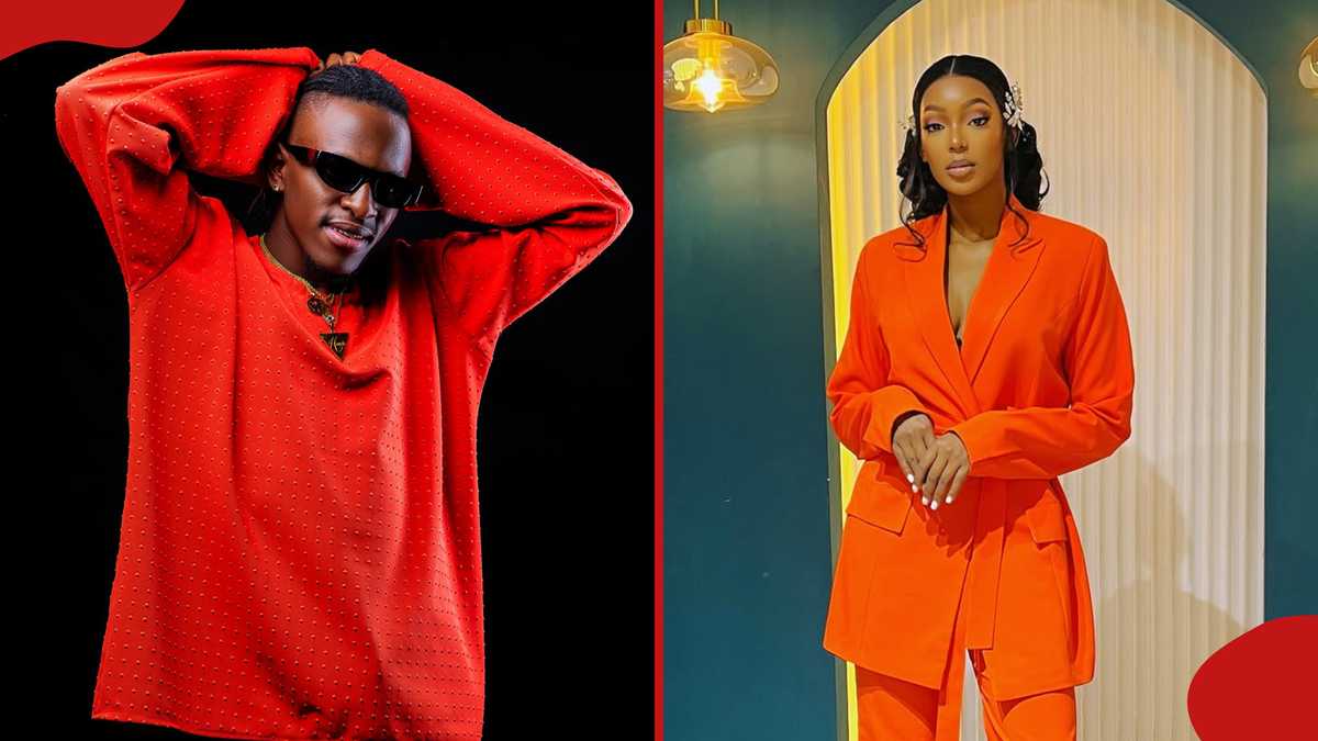 Iyanii announces relationship with Kemunto at Kisii Fest, serenades her on stage