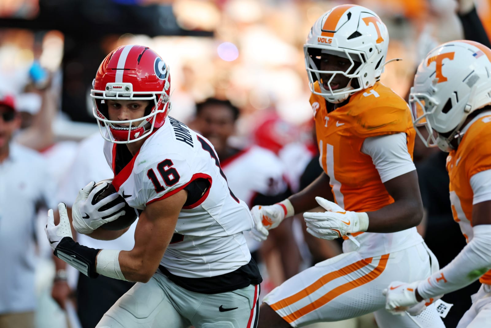 London Humphreys makes ‘wow’ catch in homecoming win