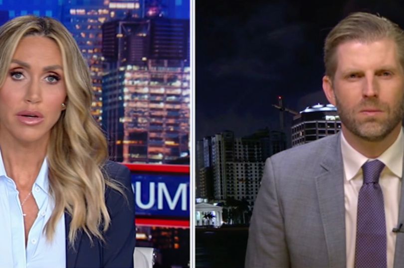 Eric Trump undermines Lara's professional position by getting too ...