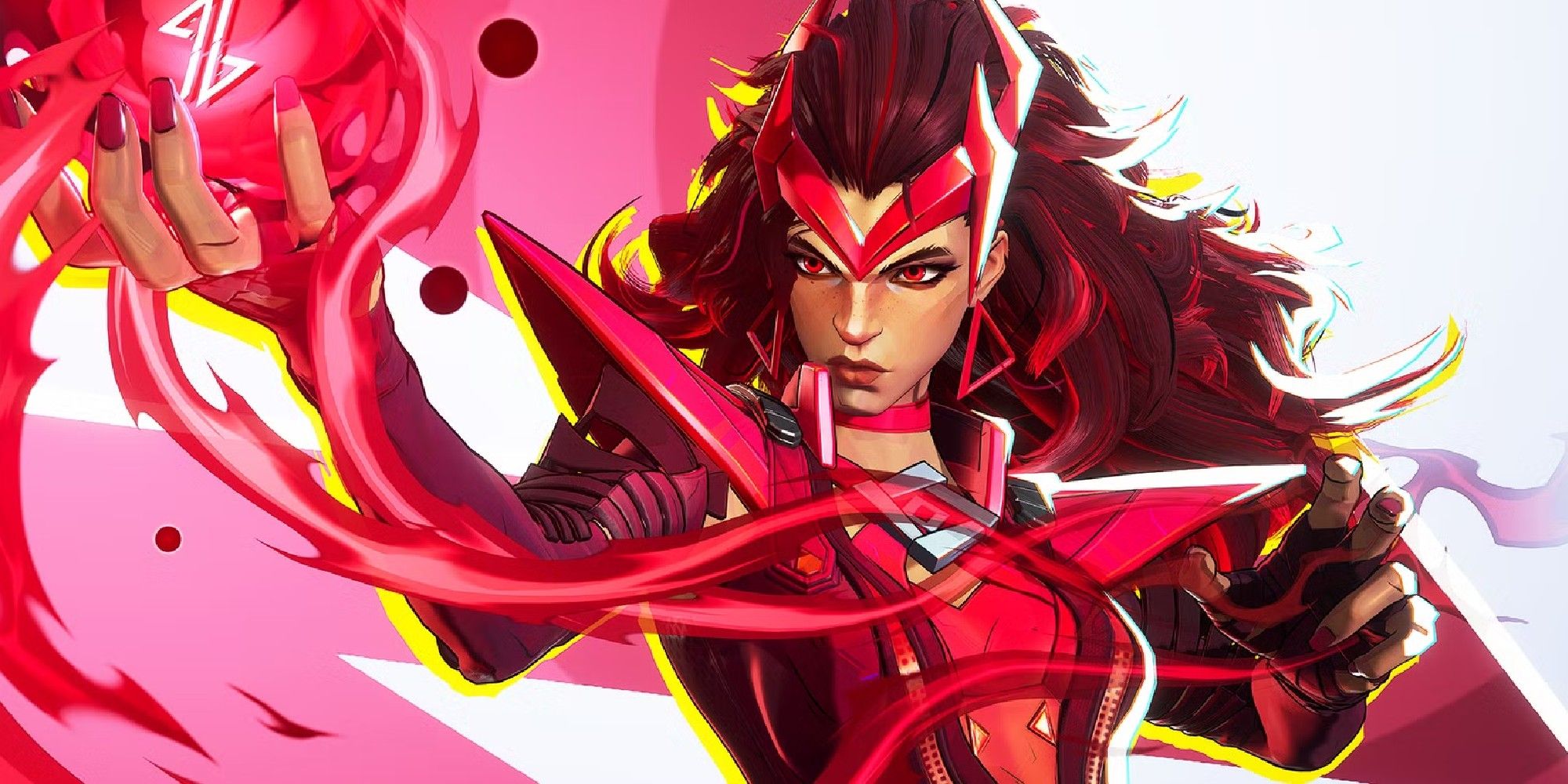 Scarlet Witch's Tron-Inspired Marvel Rivals Skin Revealed