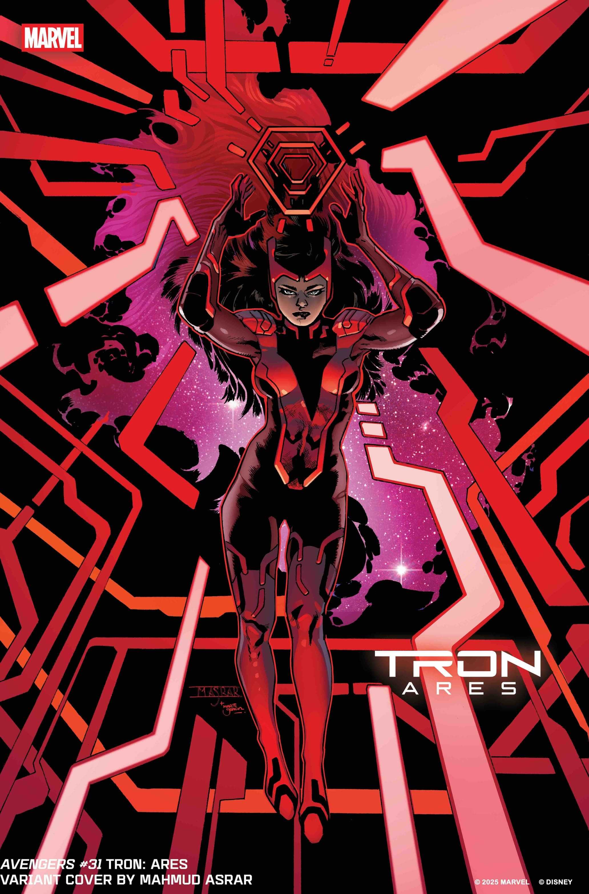 Scarlet Witch's Tron-Inspired Marvel Rivals Skin Revealed