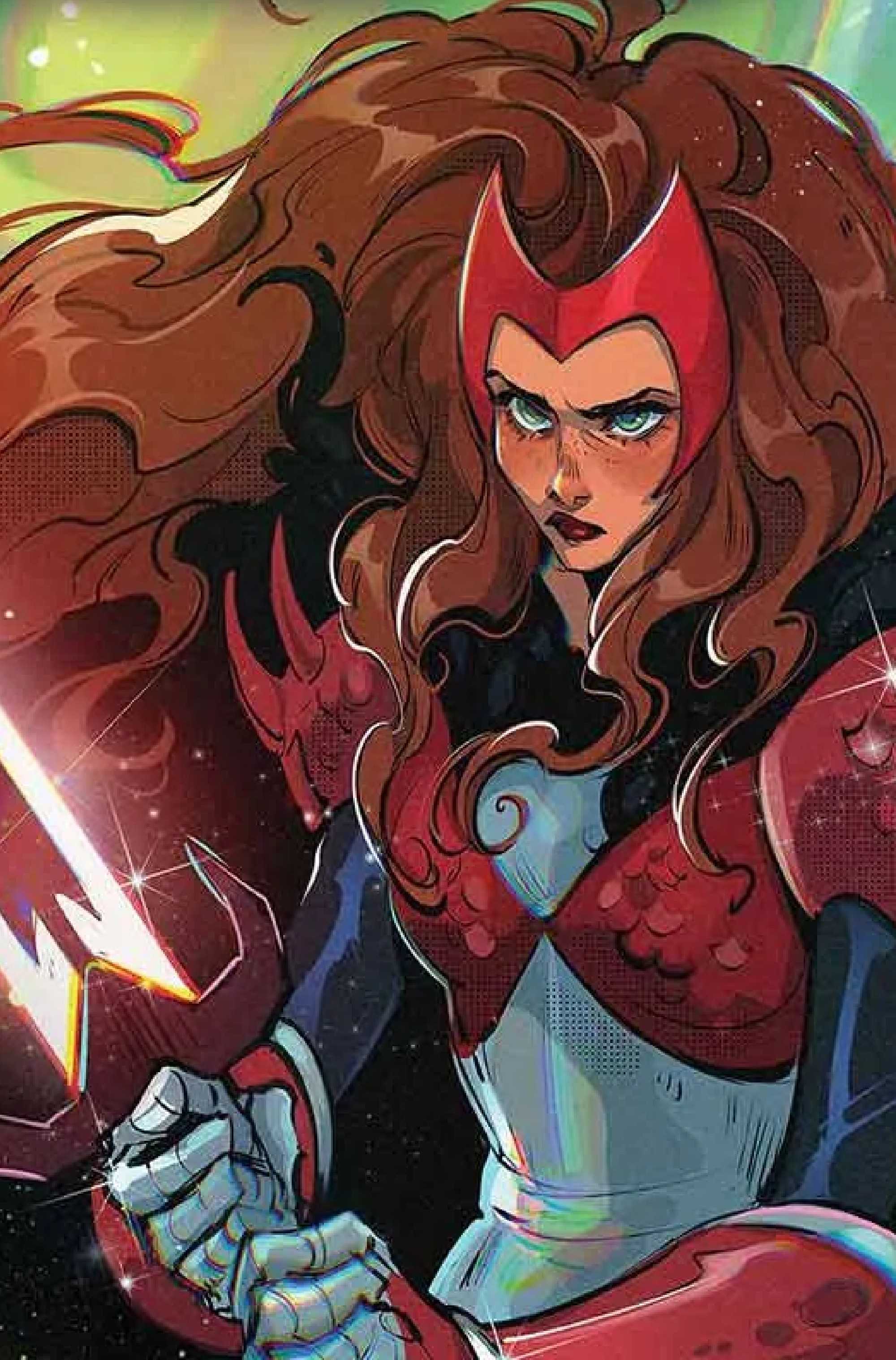 Scarlet Witch's Tron-Inspired Marvel Rivals Skin Revealed
