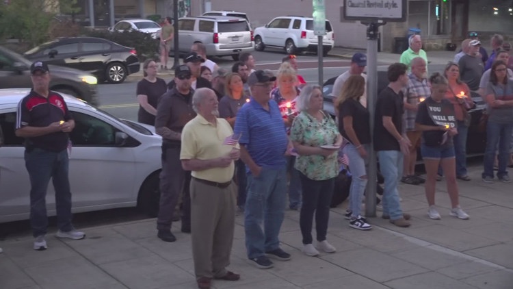 Triad residents gather to grieve Charlie Kirk, call for end to ...