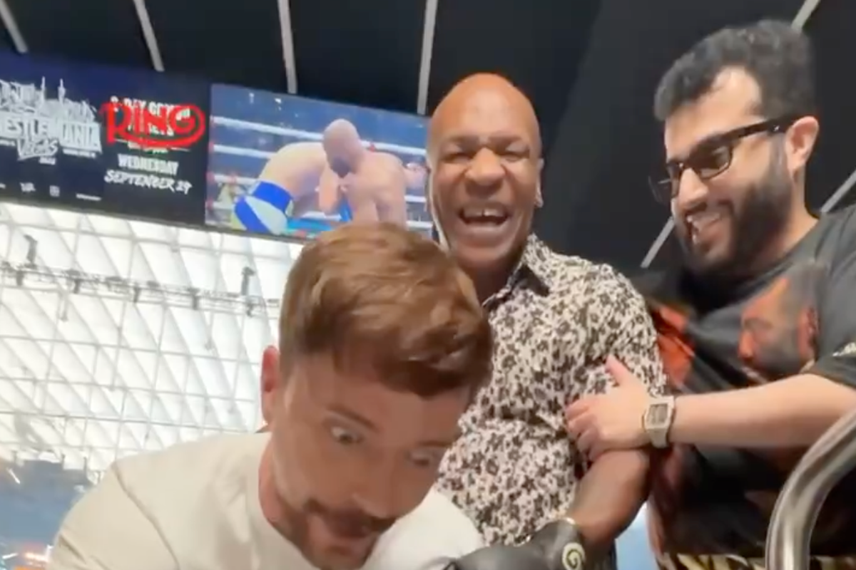 Mike Tyson floors YouTube star MrBeast with crushing punch at Canelo v ...
