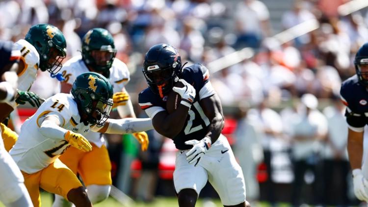 Harrison Waylee sets UVA rushing record in win over William & Mary
