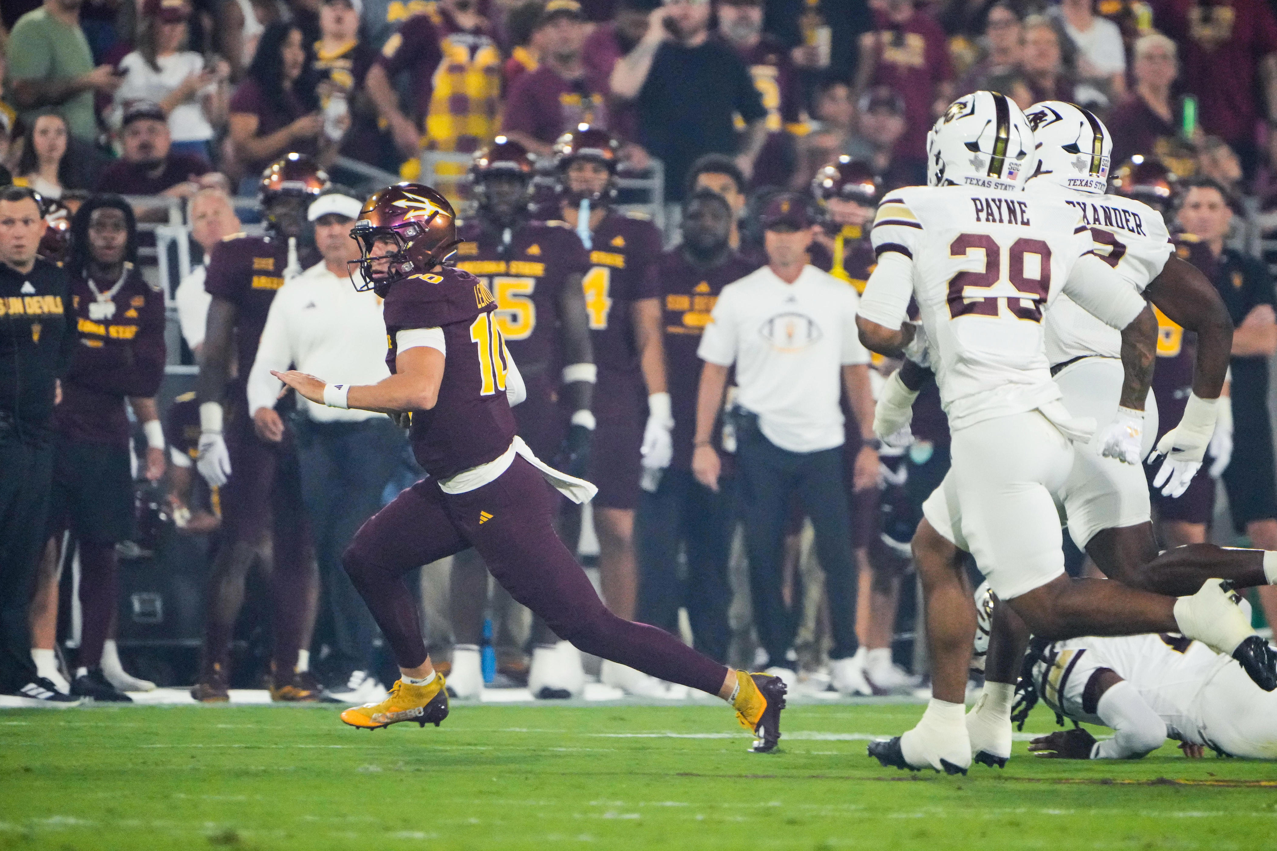 Arizona State football vs Texas State score: Sam Leavitt, Sun Devils ...