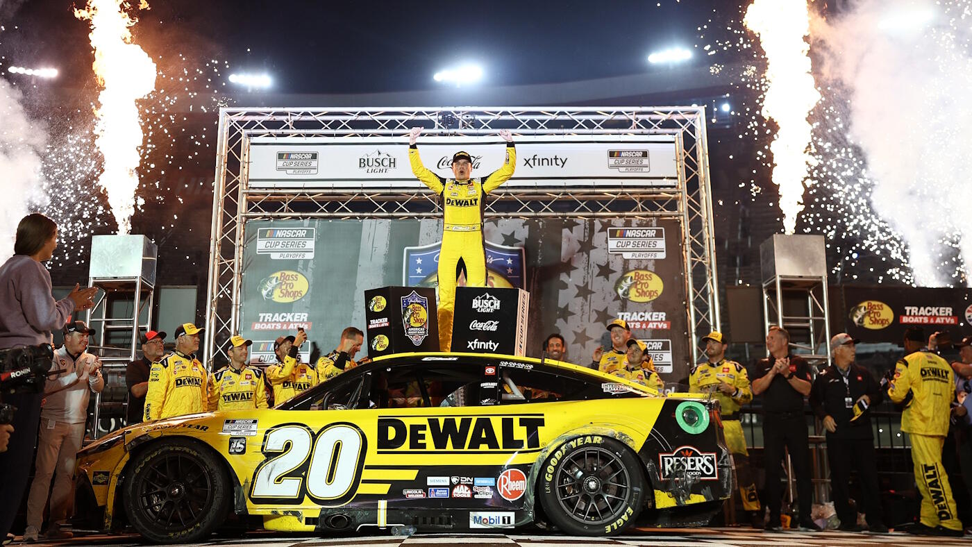 2025 Bristol Night Race results: Christopher Bell survives last lap ...