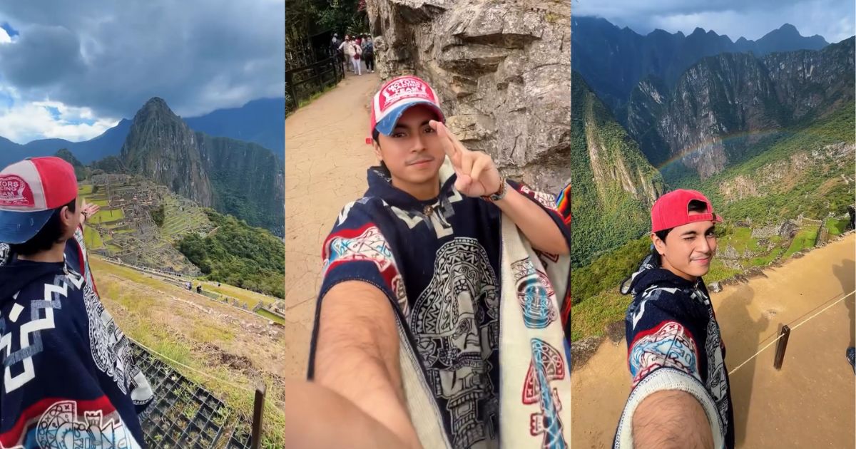 Miguel Tanfelix witnesses beauty of historical Machu Picchu
