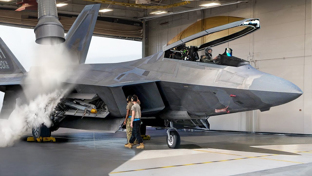 Preparing US Most Aggressive Stealth Fighter for Combat Action