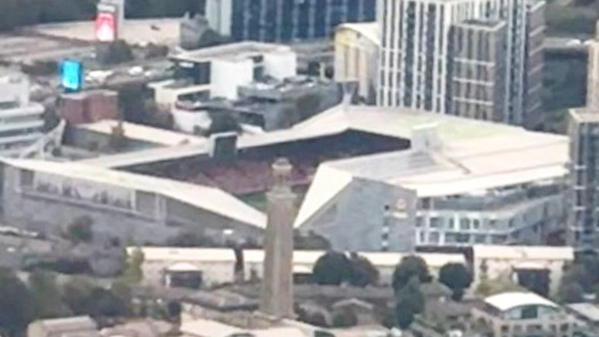 Housemates accidentally film each other from 2,500 feet apart