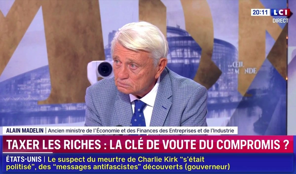 “Pardon” : L’ancien ministre Alain Madelin ému aux larmes lors de son ...