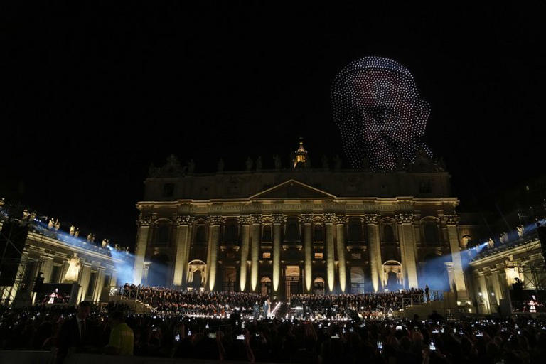 Thousands attend Vatican concert with Bocelli and Pharrell Williams ...