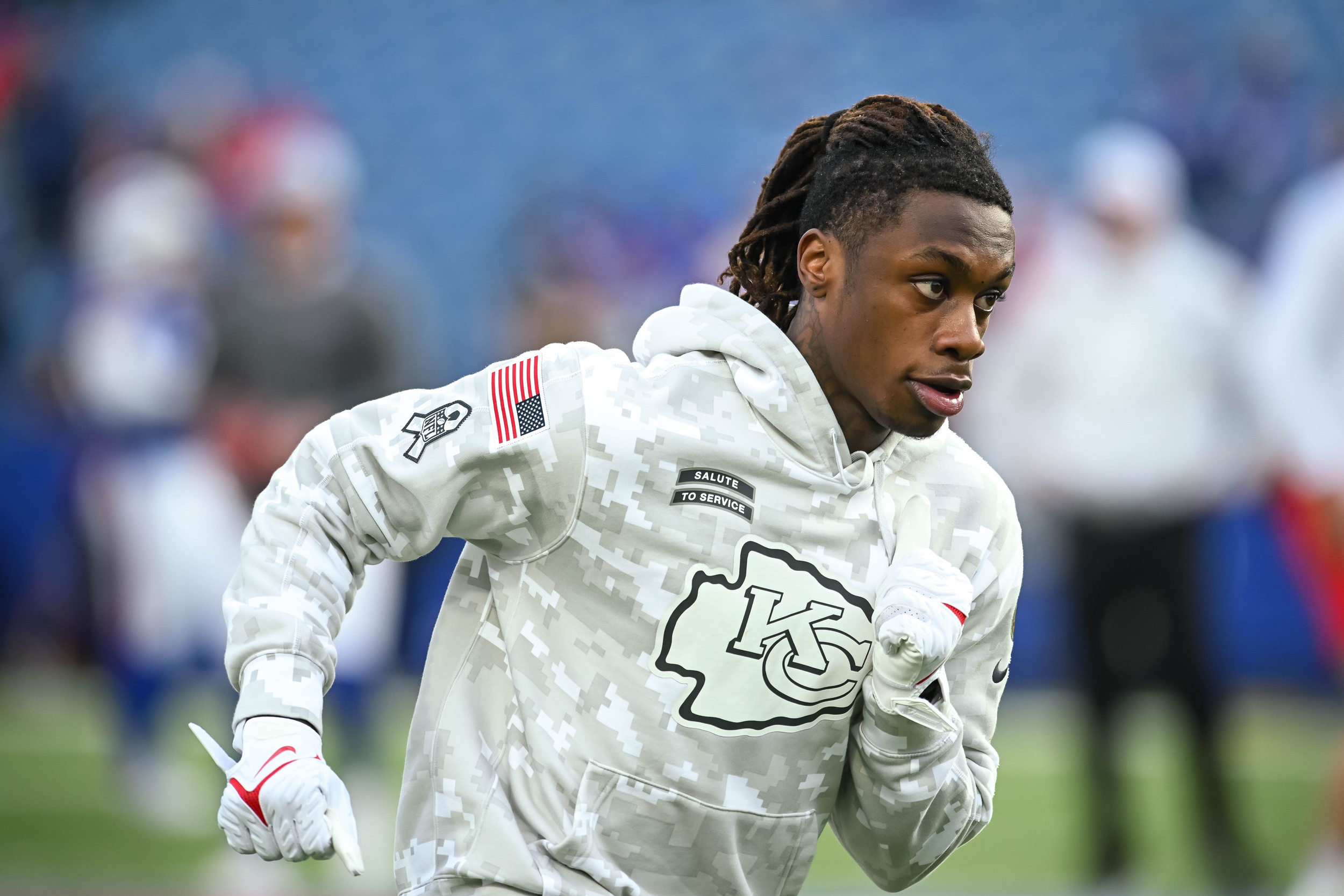 Chiefs WR Xavier Worthy dealing with torn labrum, likely to play in Week 3