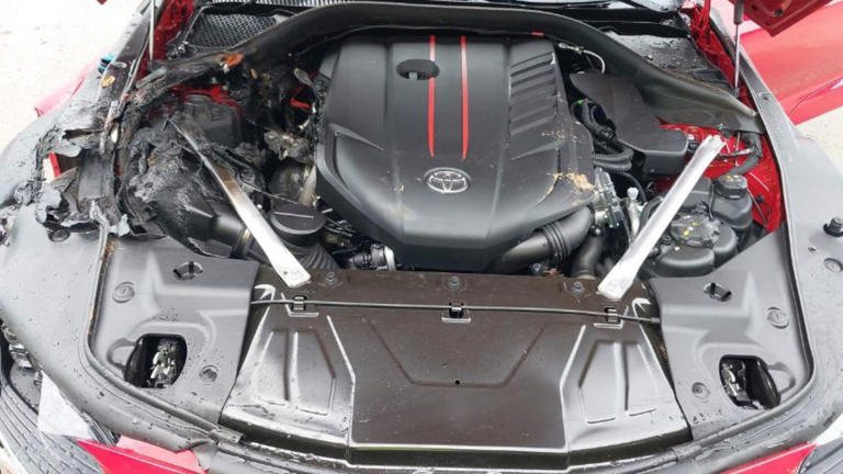 Someone Took A Toyota Supra Final Edition On Its Final Ride Already
