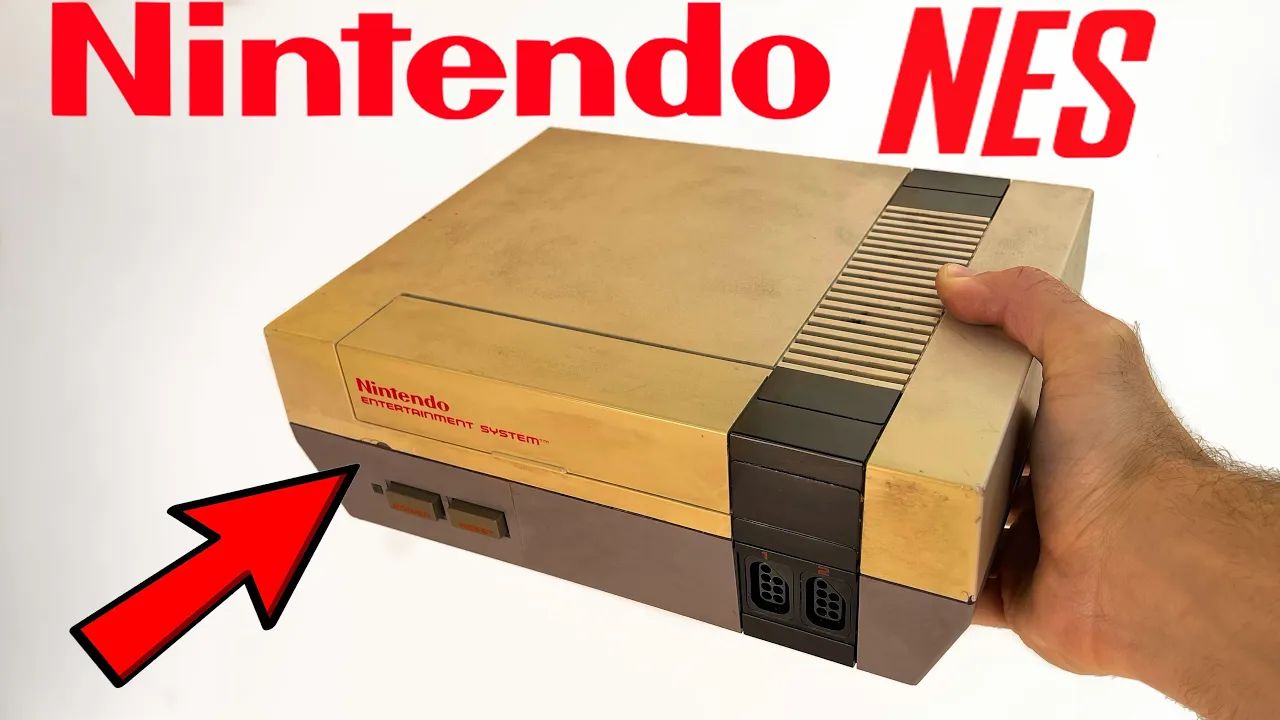I restored a Nintendo Entertainment System (NES)!
