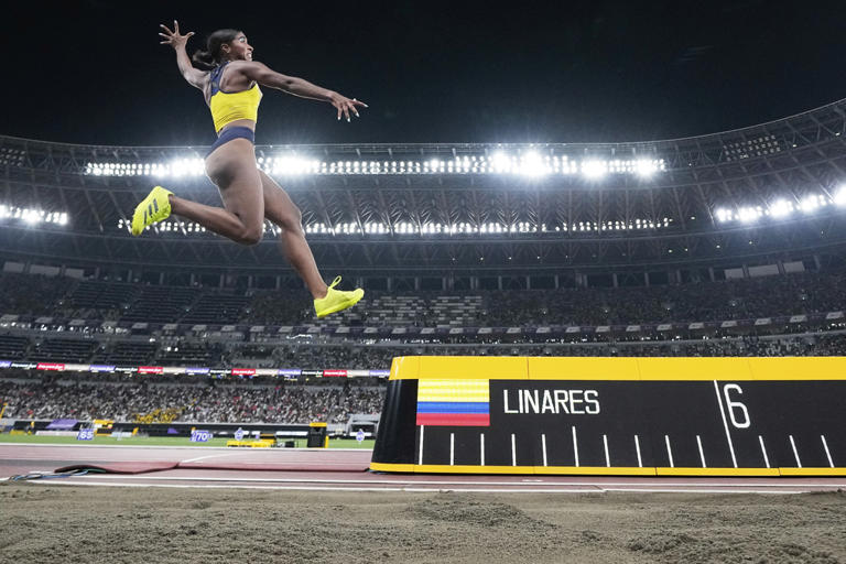 Natalia Linares consigue bronce para Colombia en salto largo del Mundial de atletismo