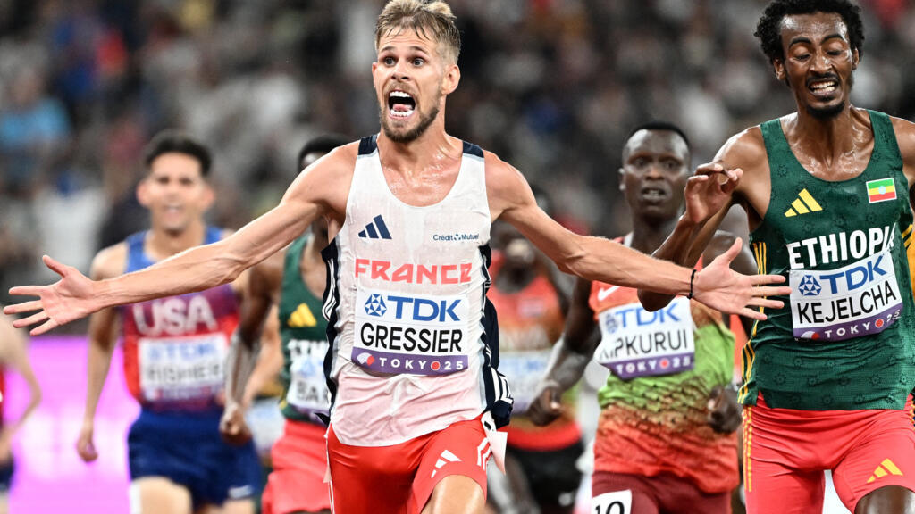 Mondiaux d'athlétisme: le Français Jimmy Gressier sacré sur 10 000 ...