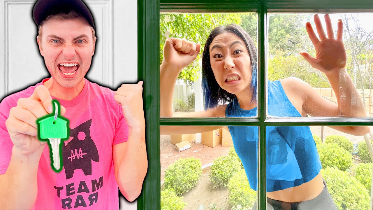 I got locked out of the team rar house! 😱