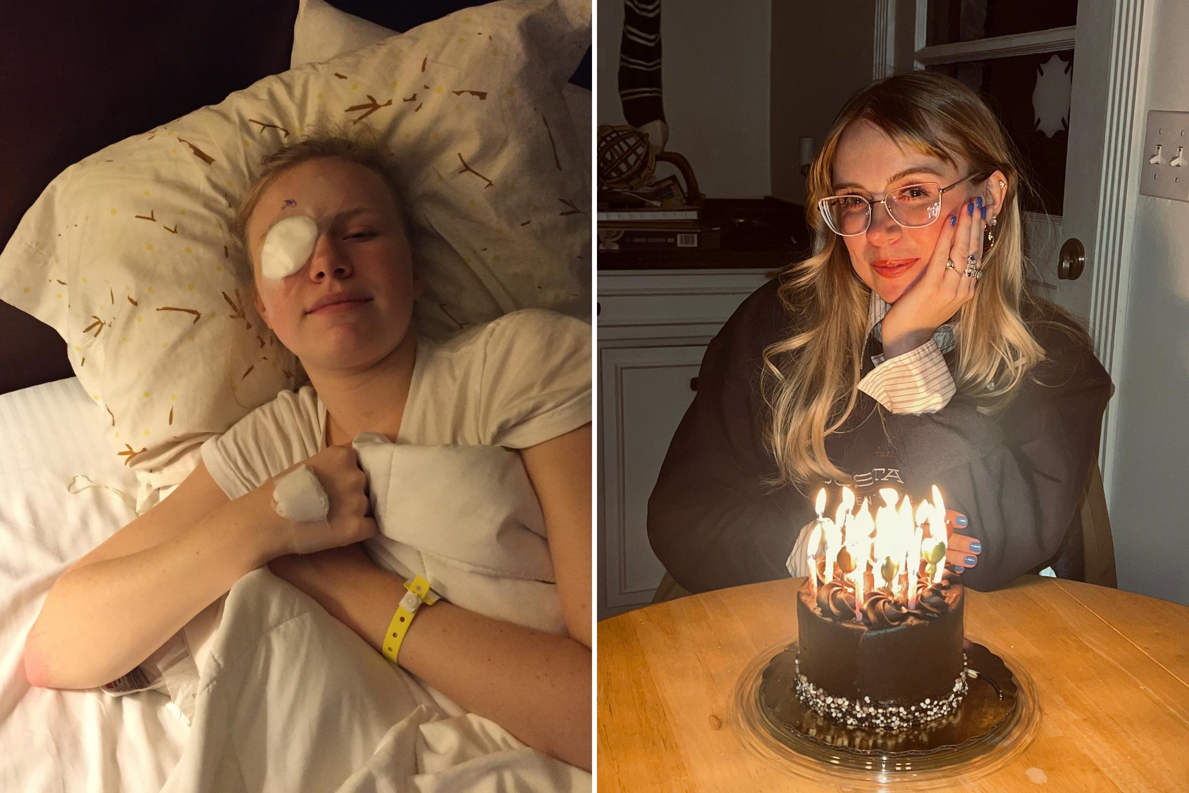 Woman wakes in darkness—then realizes she's suddenly gone blind