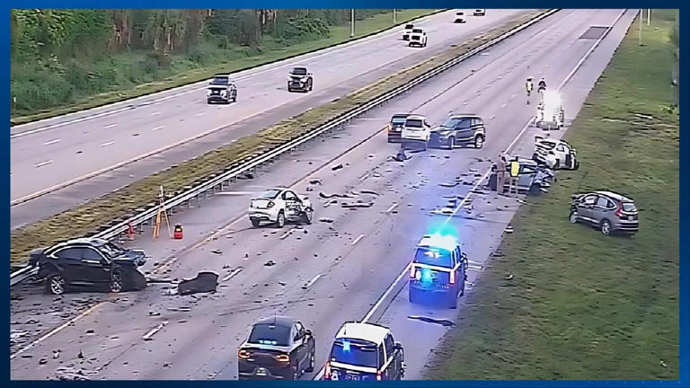 FHP announces cause of major I-95 crash that killed multiple drivers