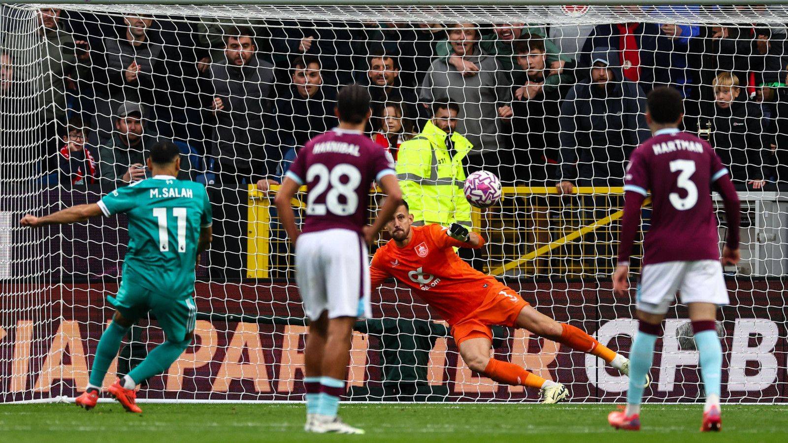 Mohamed Salah saves Liverpool's blushes against bravehearted Burnley