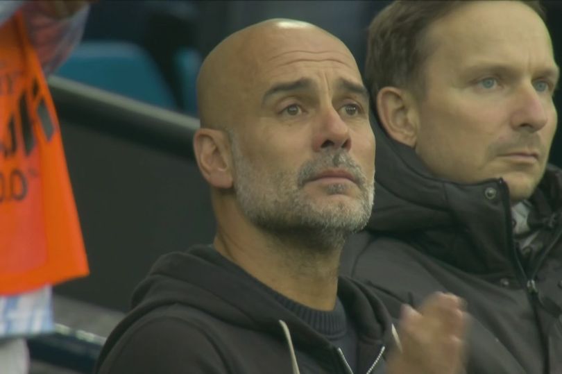 'Emotional' Pep Guardiola 'has tears in his eyes' during Man City's ...