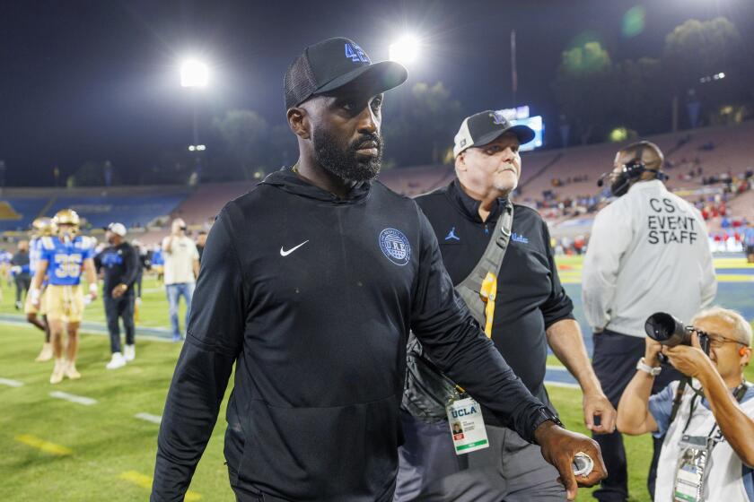 UCLA fires football coach DeShaun Foster after winless start to season