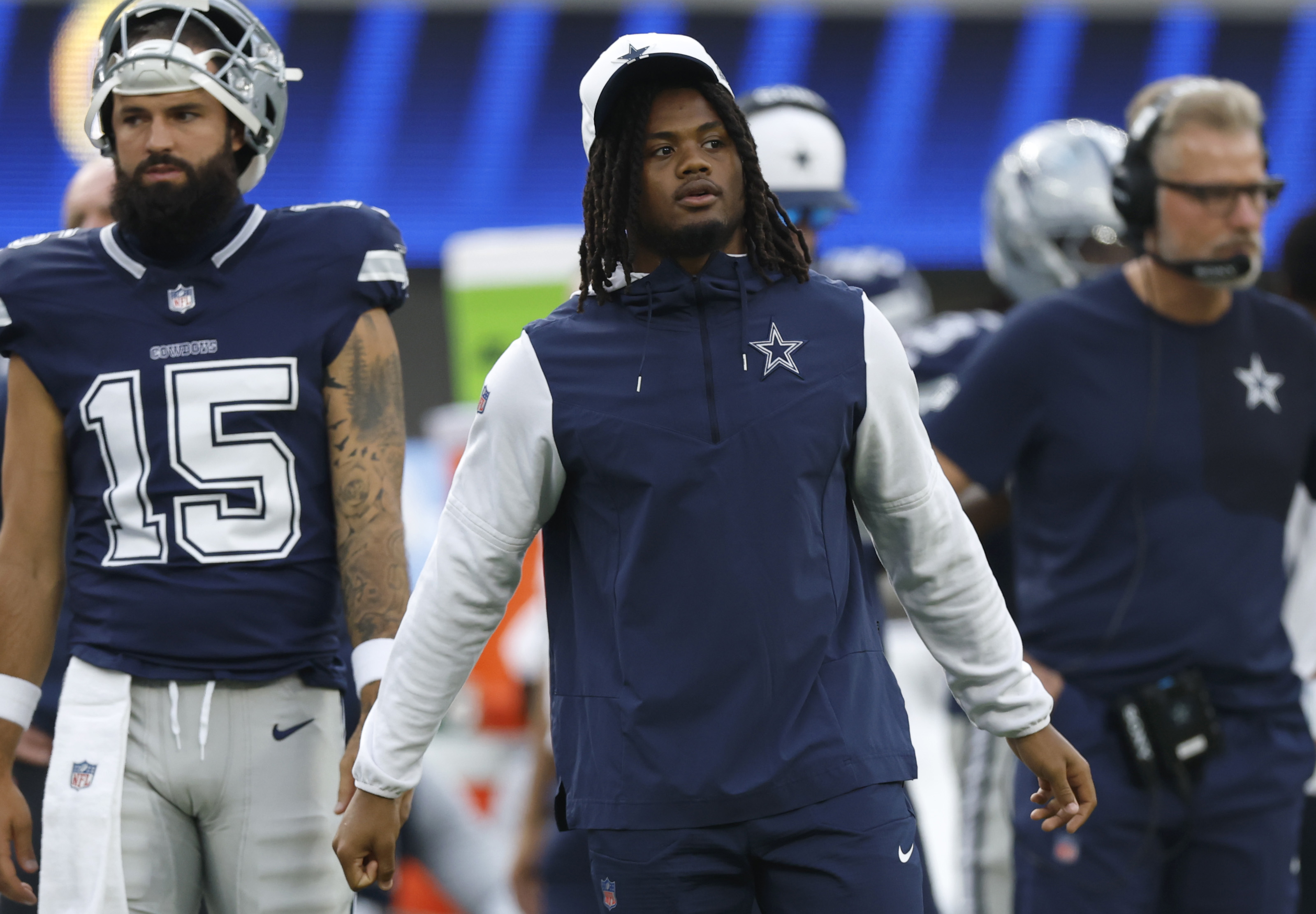 Cowboys vs Giants inactives: Mazi Smith, Jaydon Blue both out again