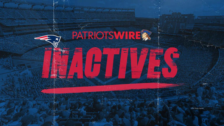 Patriots vs. Dolphins Week 18 inactives: Who's in, who's out?
