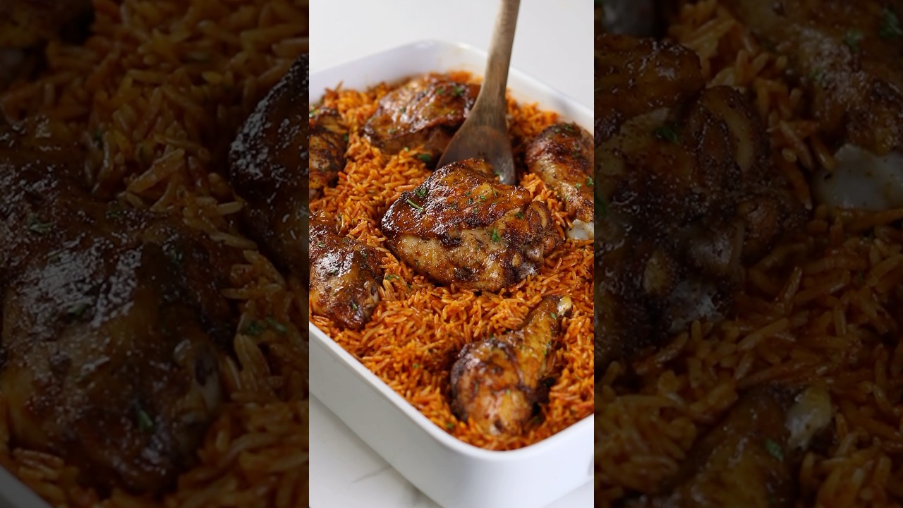 What makes oven baked jollof rice so magical?