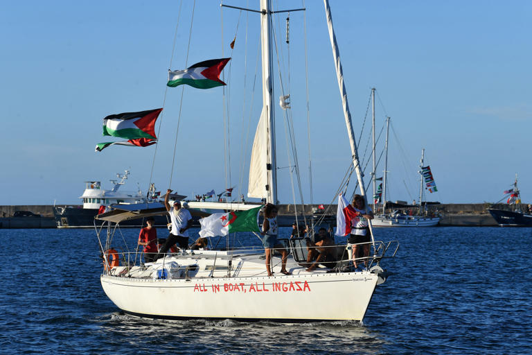 Global Sumud Flotilla sets sail from Tunisia to break Gaza blockade