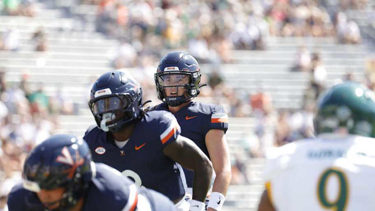 PFF Grades and Snap Counts From Virginia's Huge Win over William & Mary