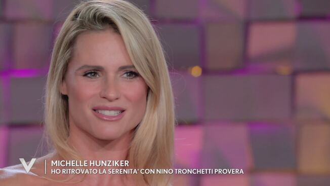 Michelle Hunziker: "Ho ritrovato la serenità con Nino Tronchetti Provera"