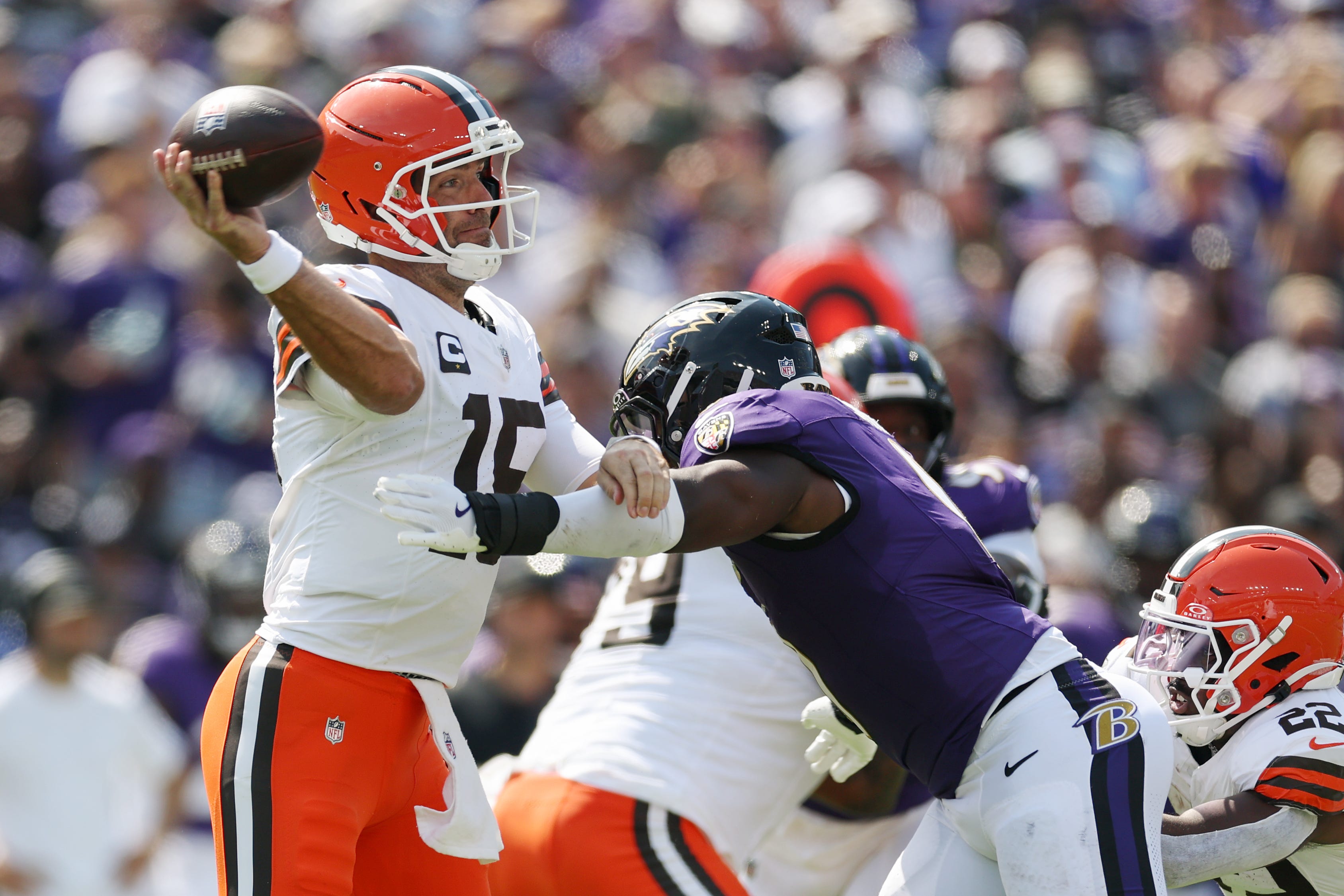Browns vs. Ravens live updates: Cleveland blown out by Baltimore in ...