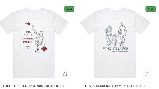 Turning Point USA releases Charlie Kirk memorial merchandise after his ...